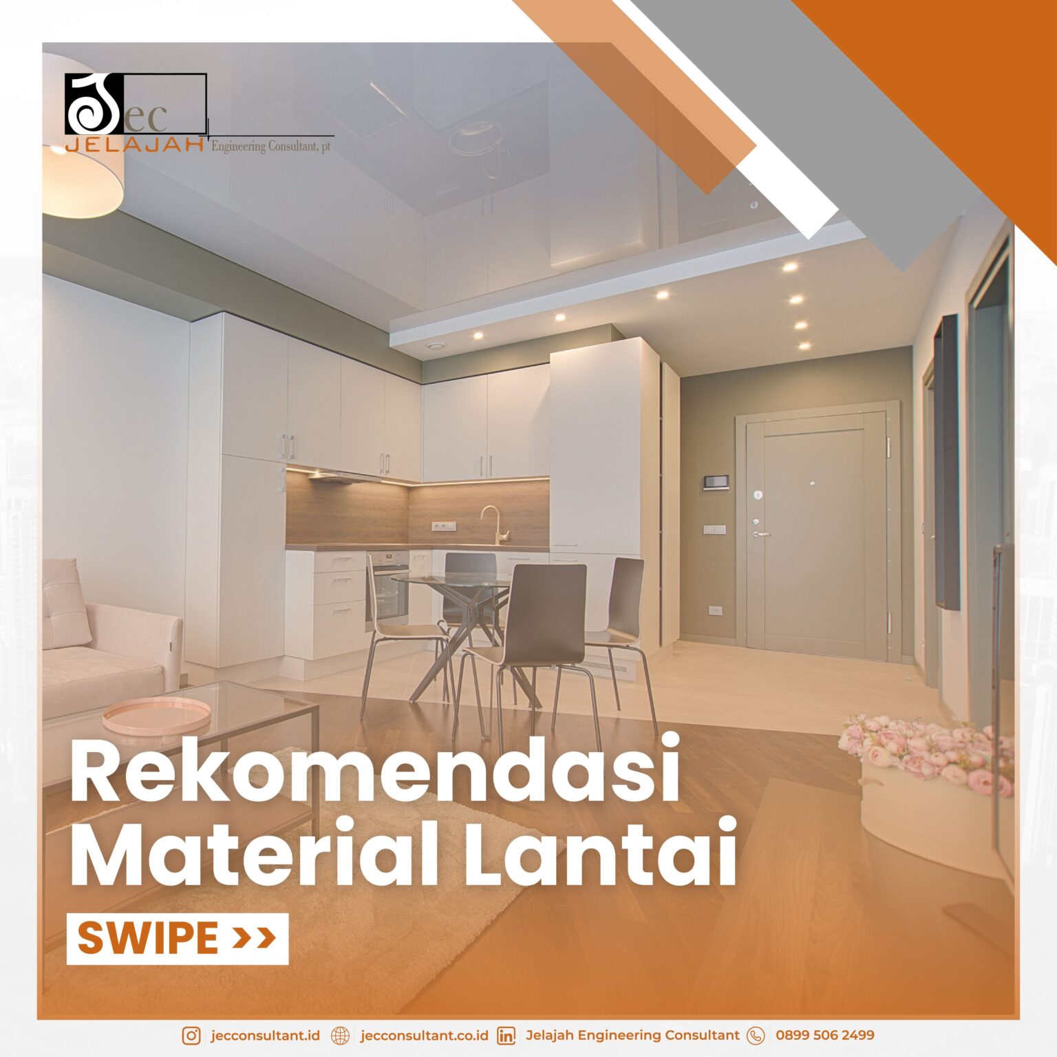 Rekomendasi Material Lantai | JEC Consultant